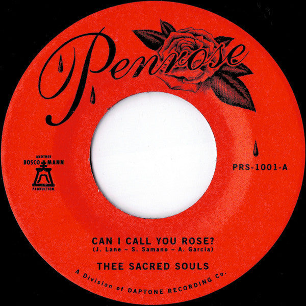Thee Sacred Souls ‎"Can I Call You Rose?" EP - Penrose Records (2020 ...