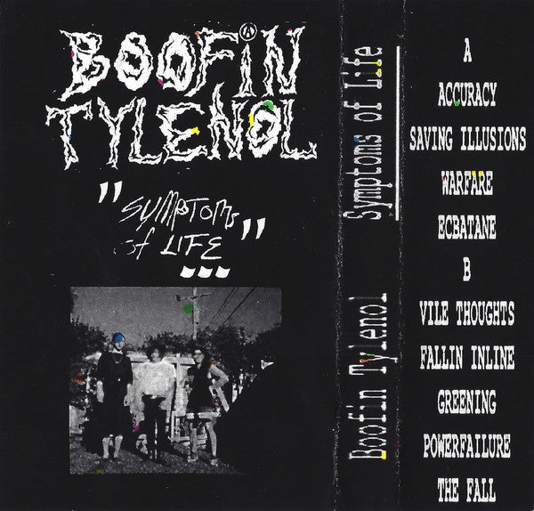 Boofin Tylenol "Symptoms Of Life" Cassette - Self Released – Mutant ...