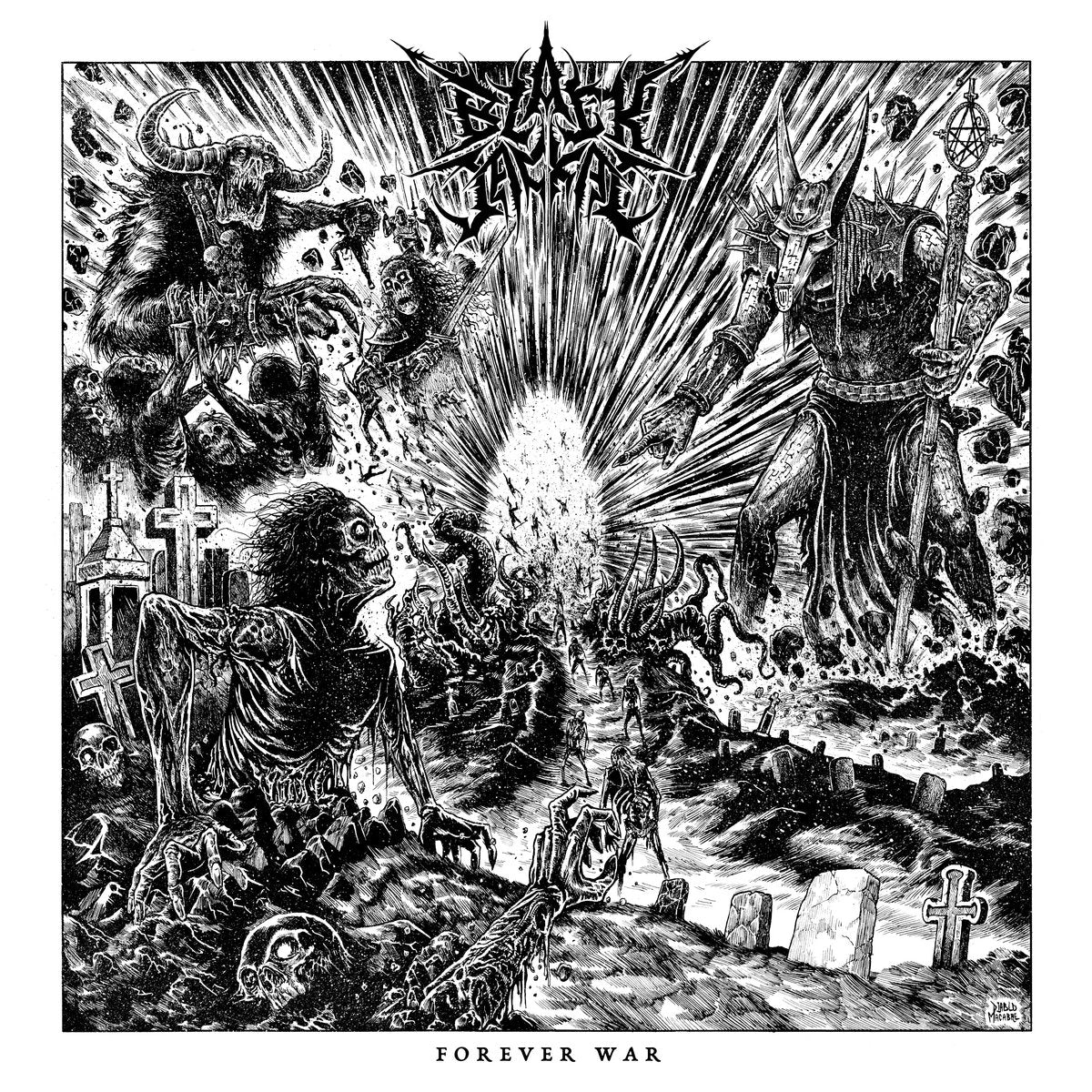 Black Jackal "Forever War" CD - Goat Throne Records (2021) – Mutant ...